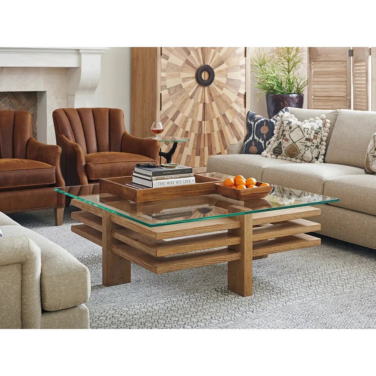 Calcutta Square Cocktail Table – Casa Miscellany