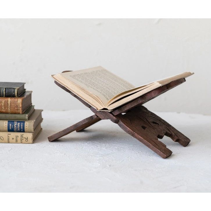 Reclaimed Wood Book Holder – Casa Miscellany