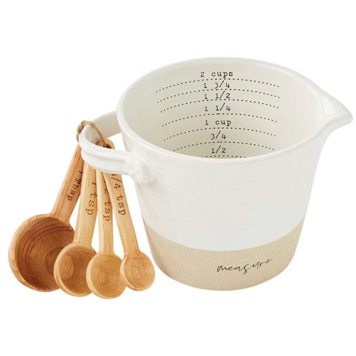 Stoneware Measuring Cup Set – Casa Miscellany