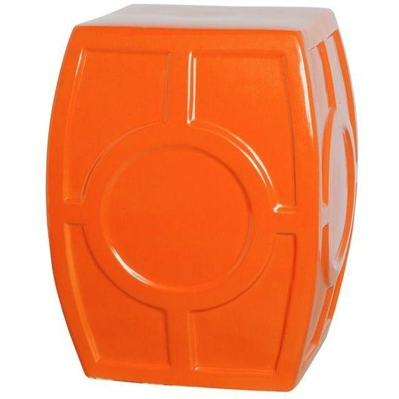 Stool Bright Orange – Casa Miscellany