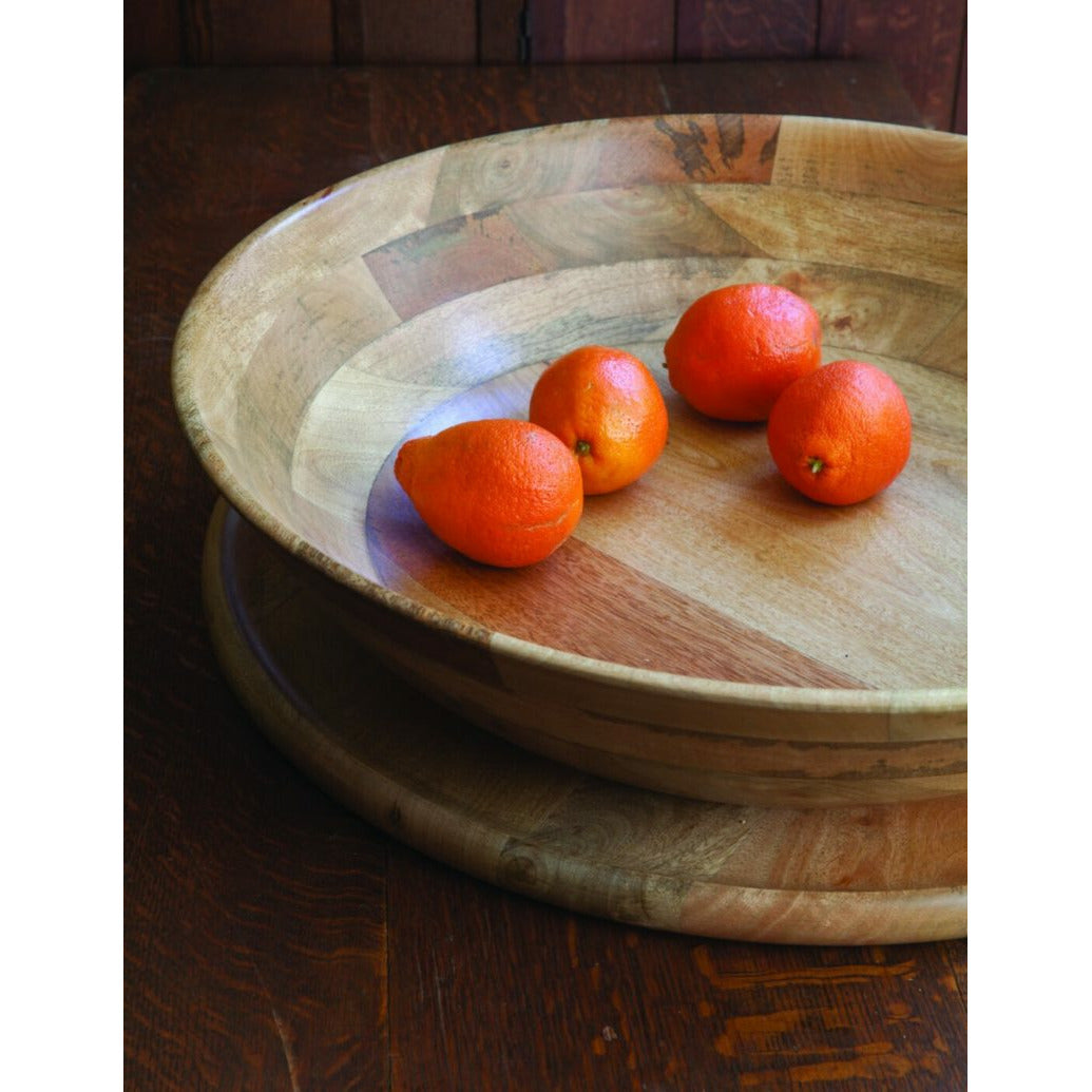 Raw Natural Mango Wood Round Bowl Extra Large – Casa Miscellany