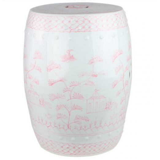 Garden Stool Pink – Casa Miscellany
