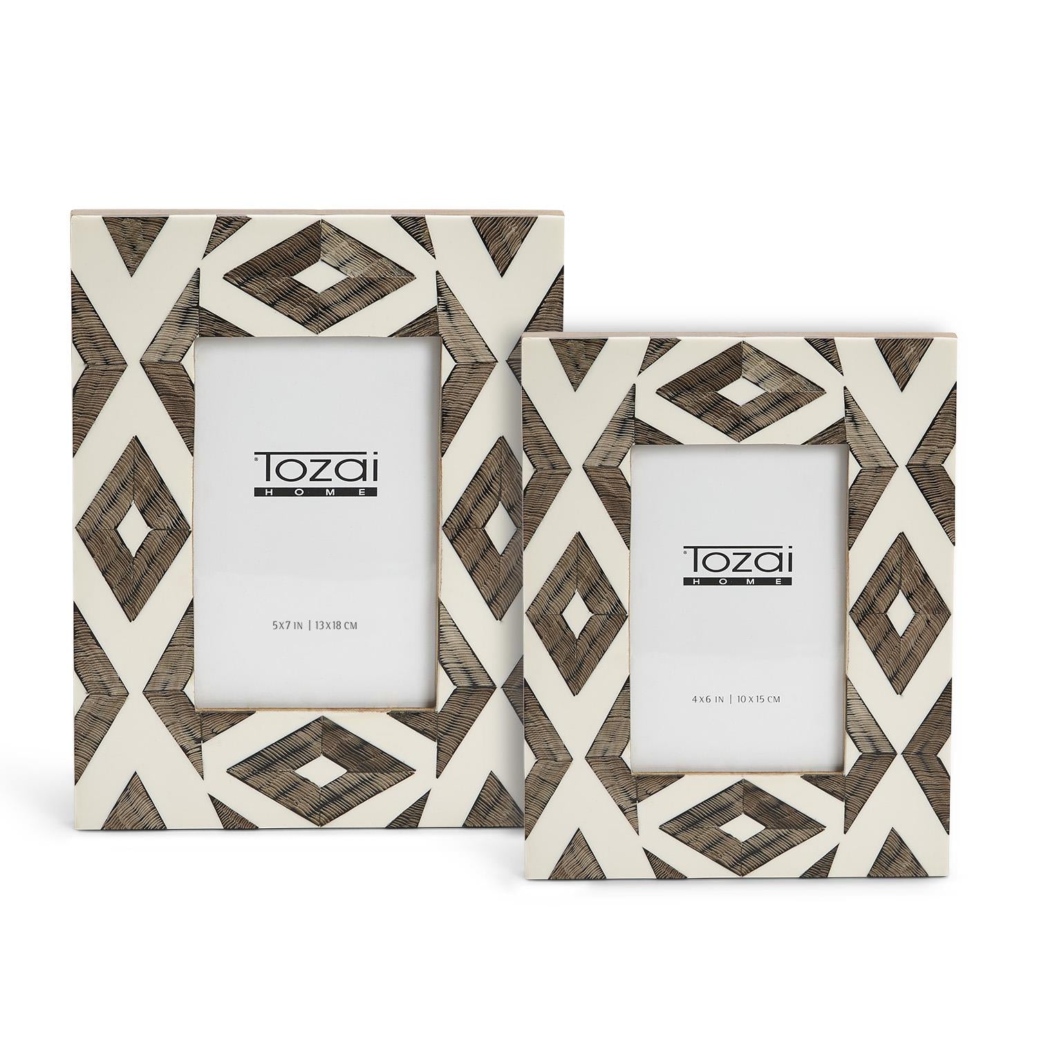 Chiseled Diamond Photo Frame – Casa Miscellany