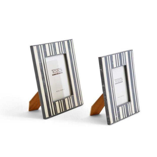Striped Photo Frame – Casa Miscellany